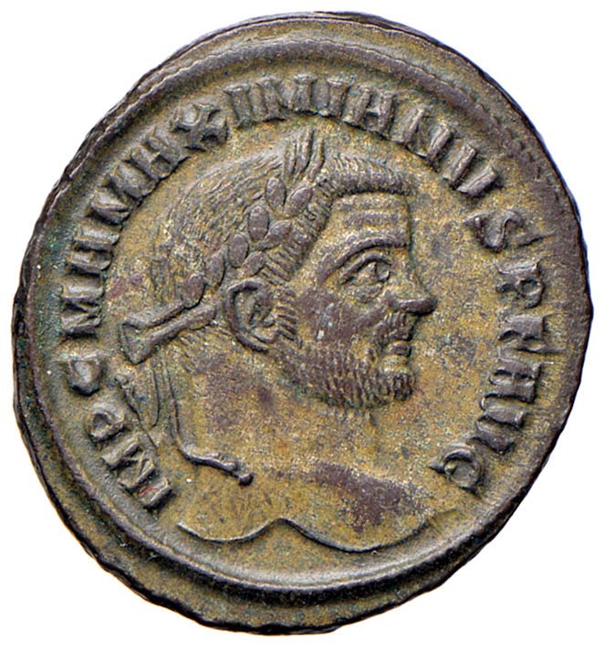 Massimiano (286-310) Follis - Busto laureato a d. ... - Nomisma Aste di ...