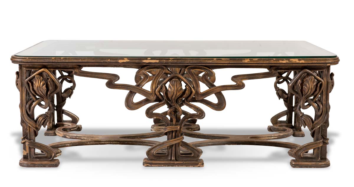 Liberty coffee table, 20th Century. - Gregory's Auction House in Bologna