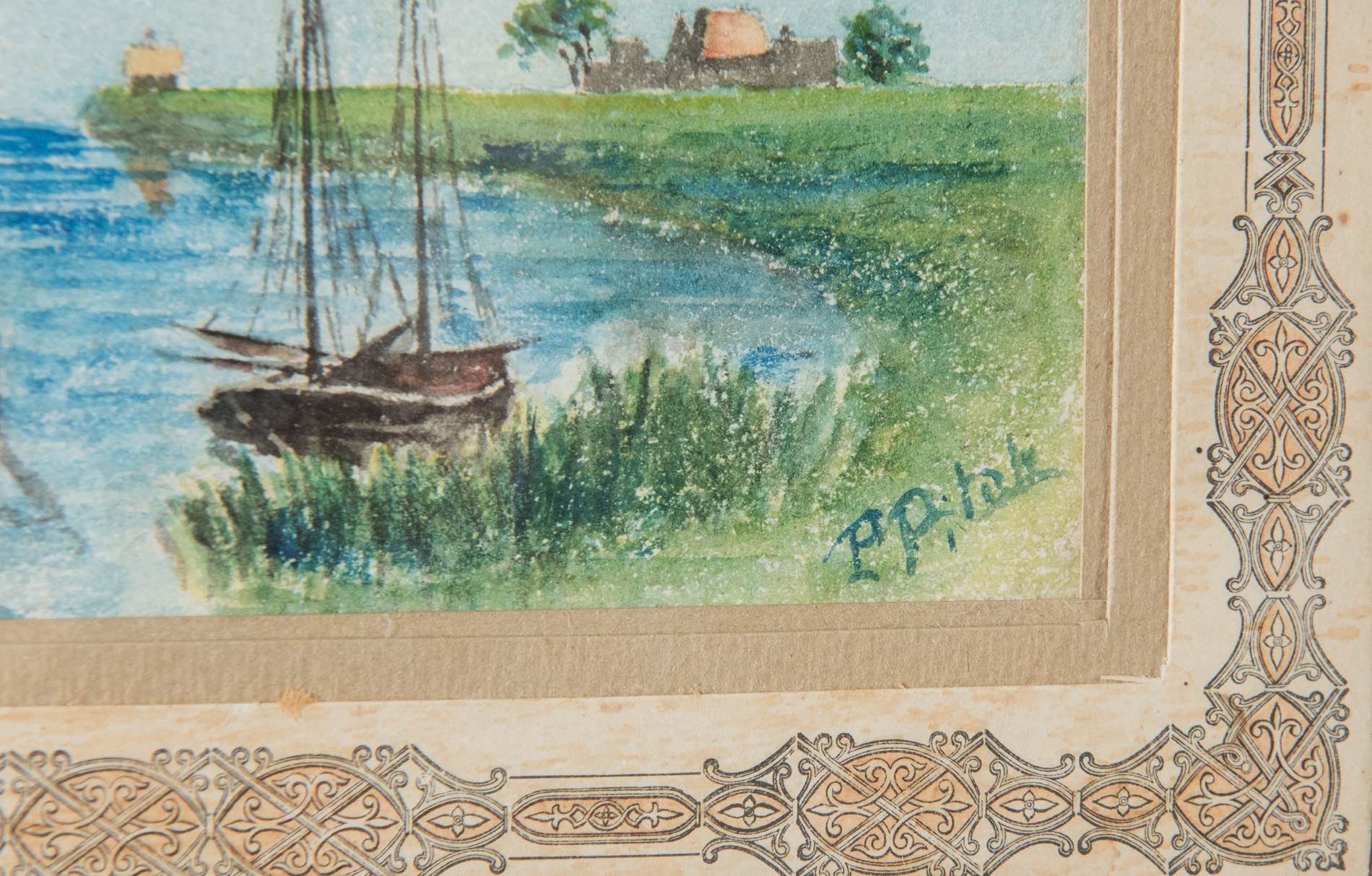 Pittore del XX secolo, “Veduta di fiume”. - Gregory's Auction House in ...