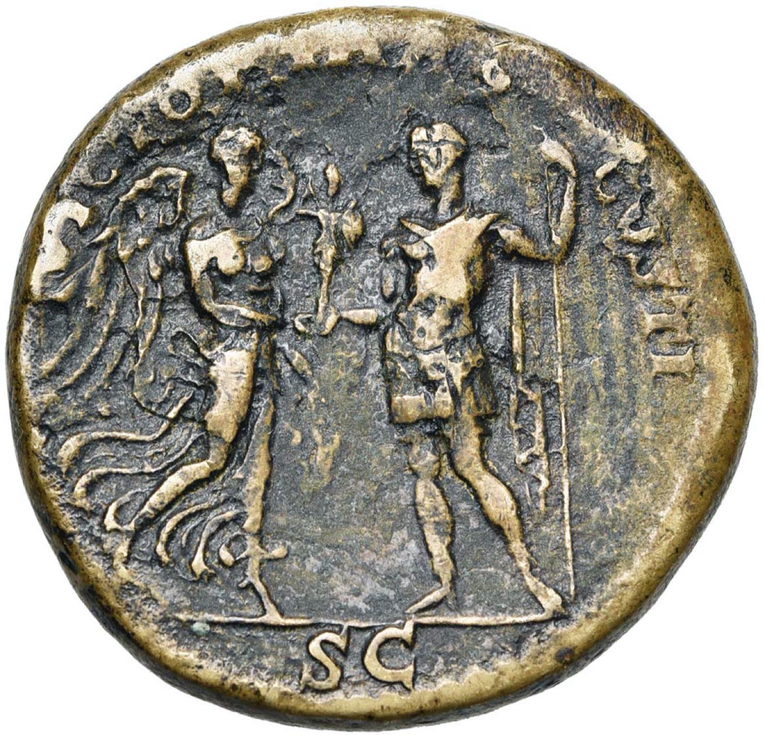 VESPASIEN (69-79), AE sesterce, 71, Rome. D/ IMP ... - Jean Elsen & ses ...