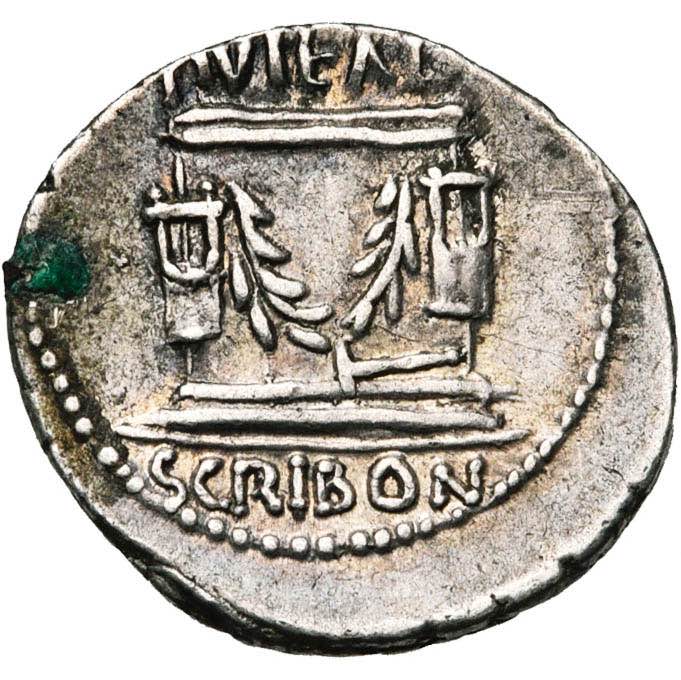 L. Scribonius Libo, AR denier, 62 av. J.-C., ... - Jean Elsen & ses ...