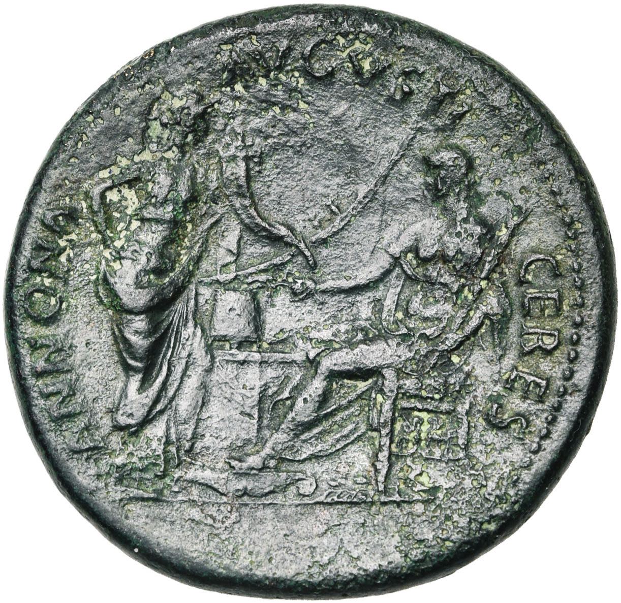 NERON (54-68), AE sesterce, 64, Rome. D/ NERO ... - Jean Elsen & ses ...