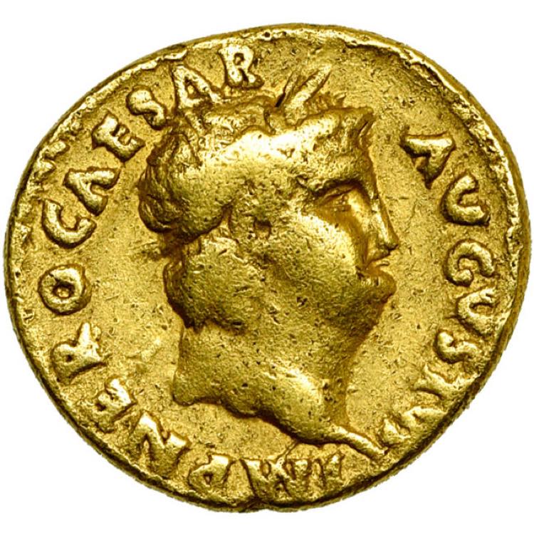 NERON (54-68), AV aureus, 66-67, Rome. D/ IMP ... - Jean Elsen & ses ...