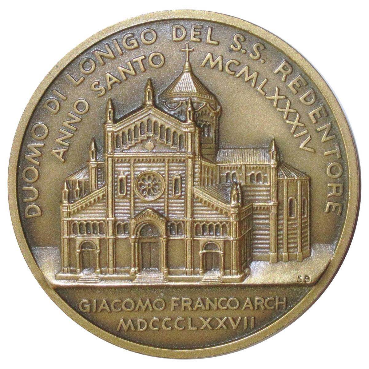 Medaglia - Lonigo, medaglia in bronzo, 1984 - D/ ... - Numismatic ...