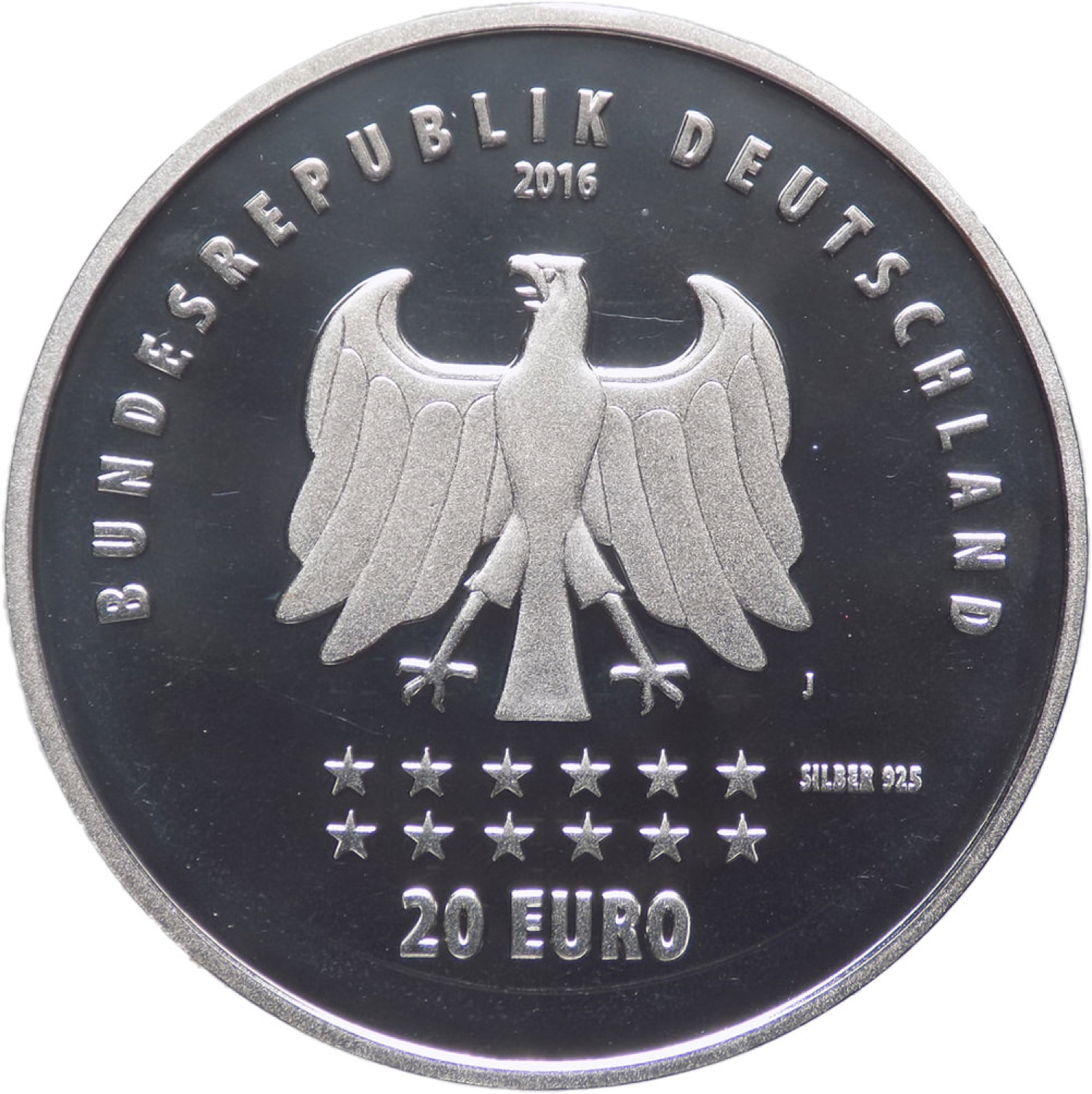 Germania - 20 euro 2016 - 175° Deutschlandlied - ... - Numismatica ...
