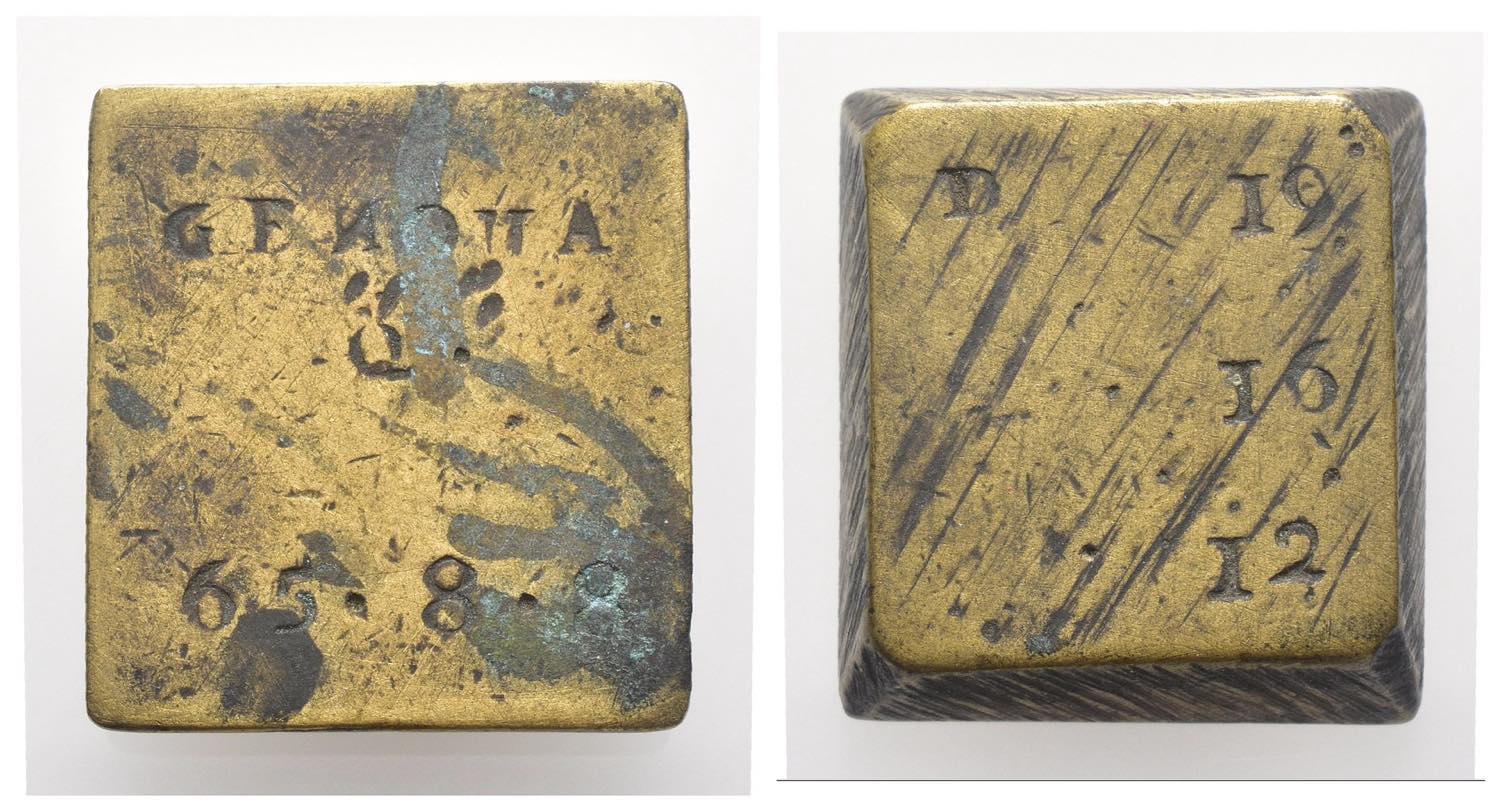 Coins weights - Numismatic Auctions Numismatica Ferrarese