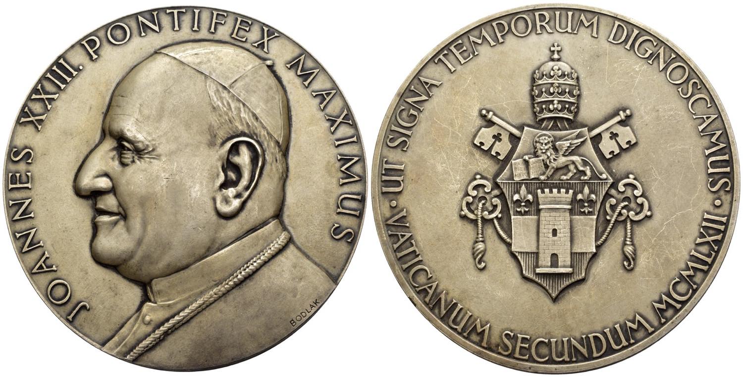 Giovanni XXIII (1958-1963) - Medaglia anno IV ... - Numismatic Auctions Numismatica Ferrarese