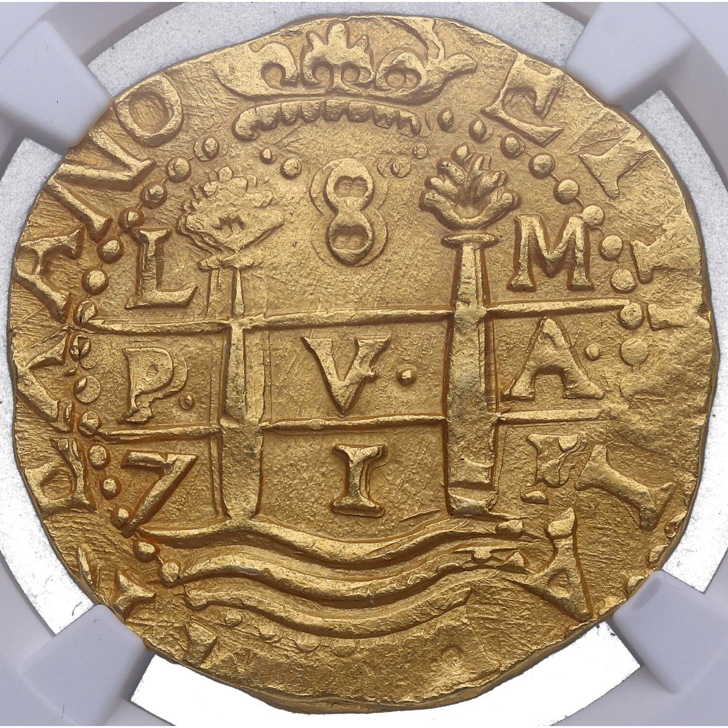 1711. Felipe V (1700-1746). Lima. 8 escudos. A&C ... - Silicua ...
