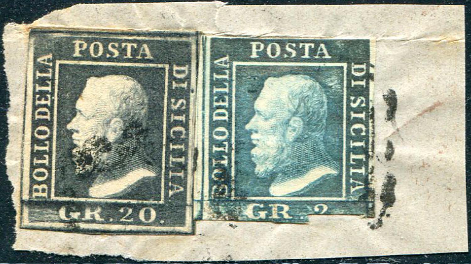 Sicily – 1820/1861 – Stamps - Filatelia Quattrobajocchi Philatelic Auctions