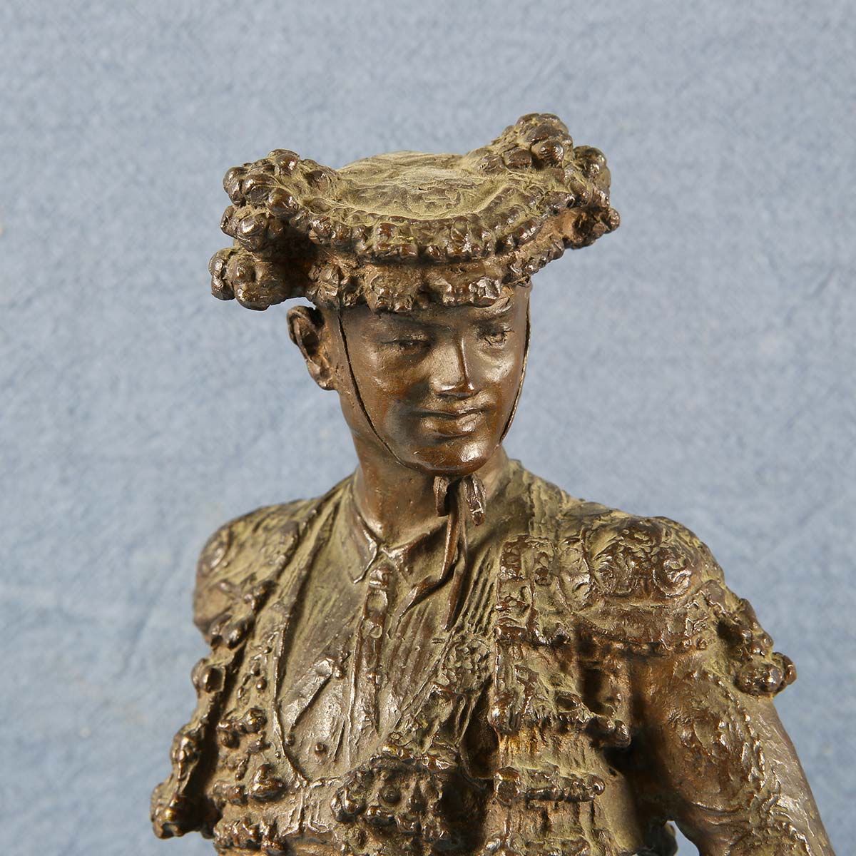 Scultura in bronzo brunito “Torero“ firmata ... - Anglicana - online ...