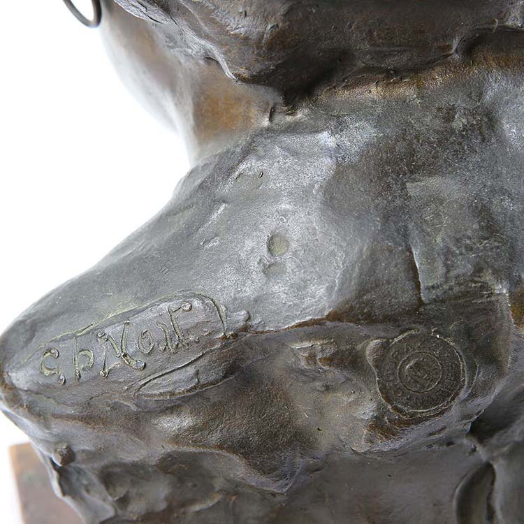 Scultura in bronzo brunito “Contadinella con ... - Anglicana - online ...
