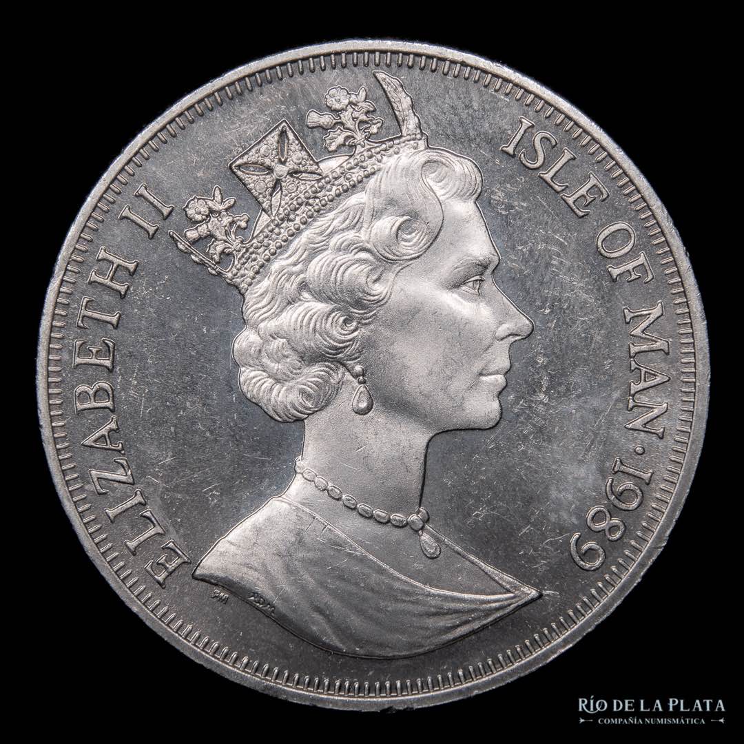 Isla de Man. Elizabeth II (Cat series: Persian ... - Río de la Plata Compañía Numismática - Subastas