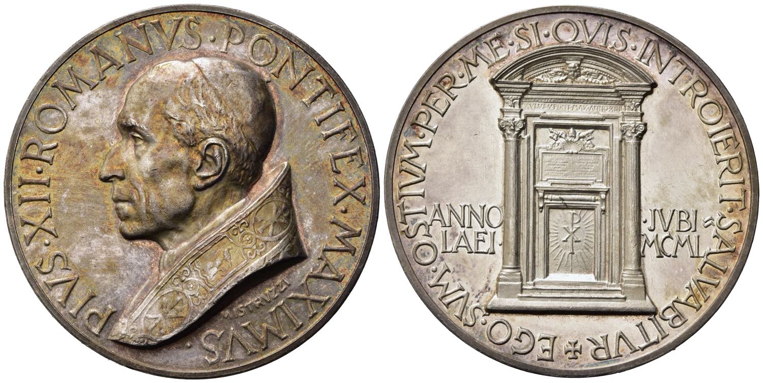Medaglie Papali. Pio XII (1939-1958). Medaglia ... - Antivm Numismatica Numismatic Auctions