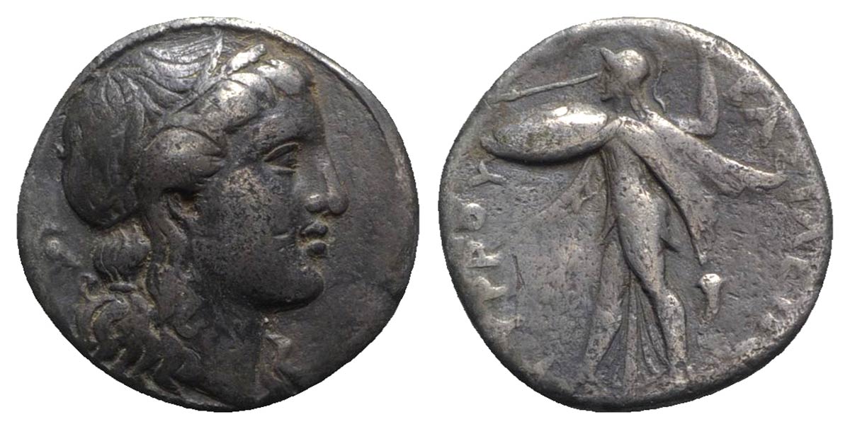 Sicily, Syracuse. Pyrrhos (278-276 BC). AR ... - Bertolami Fine Art