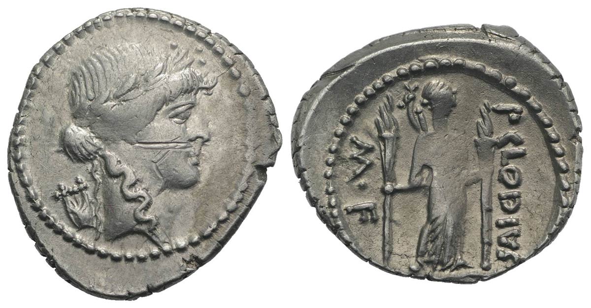 Roman Imperatorial, P. Clodius M.f. Turrinus, ... - Bertolami Fine Art