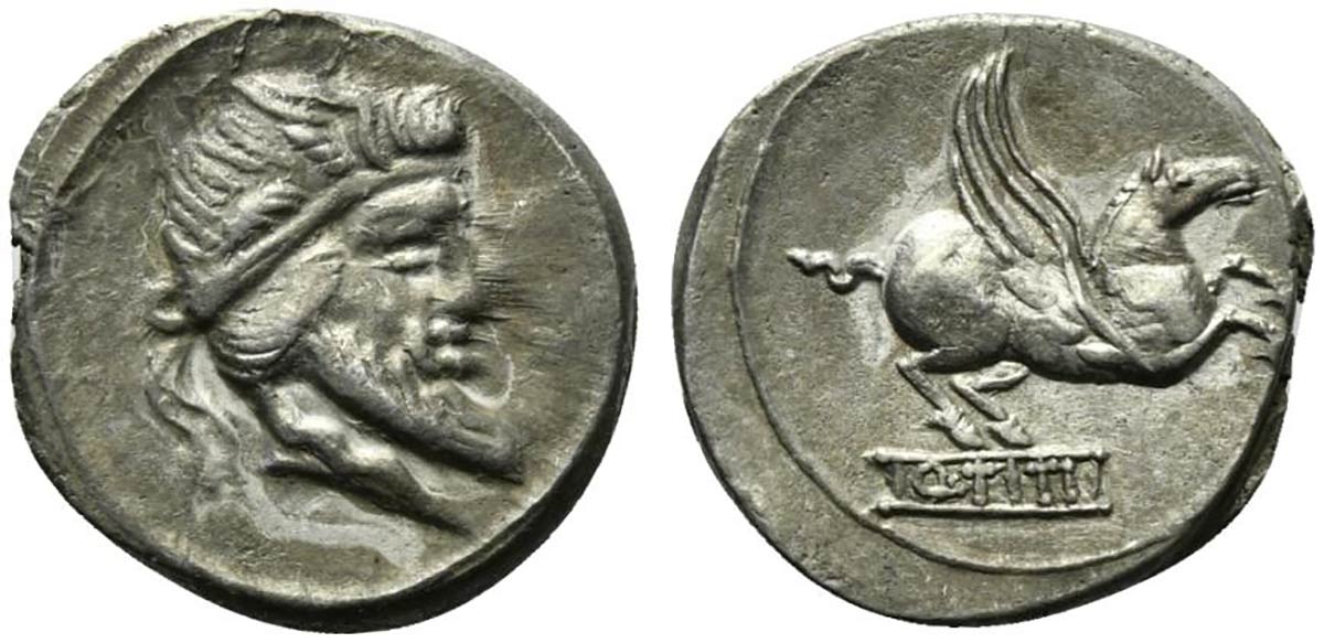 Q. Titius, Rome, 90 BC. AR Denarius (17.5mm, ... - Bertolami Fine Art