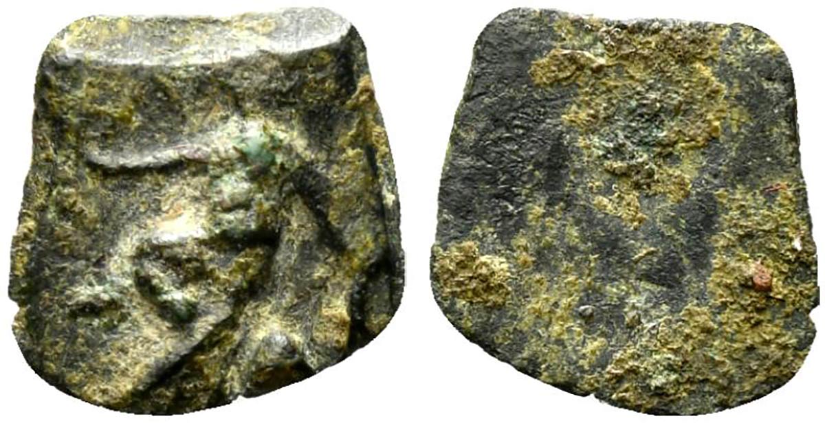 Roman Æ Tessera, c. 1st-3rd centuries AD (10mm, ... - Bertolami Fine Art
