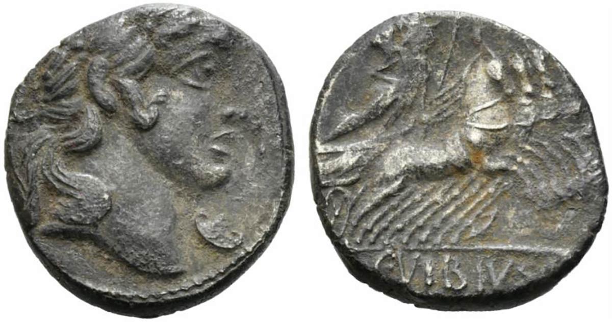 C. Vibius C.f. Pansa, Rome 90 BC. AR Denarius ... - Bertolami Fine Art