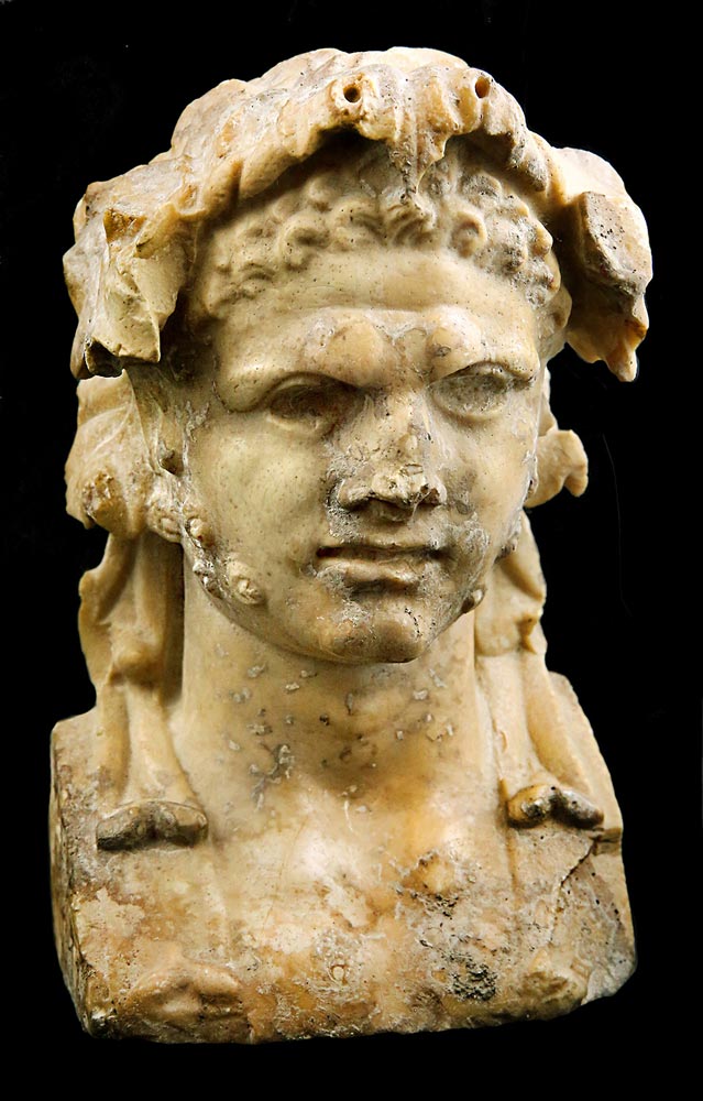 Erma dionisiaca in marmo giallo antico I secolo ... - Bertolami Fine Art