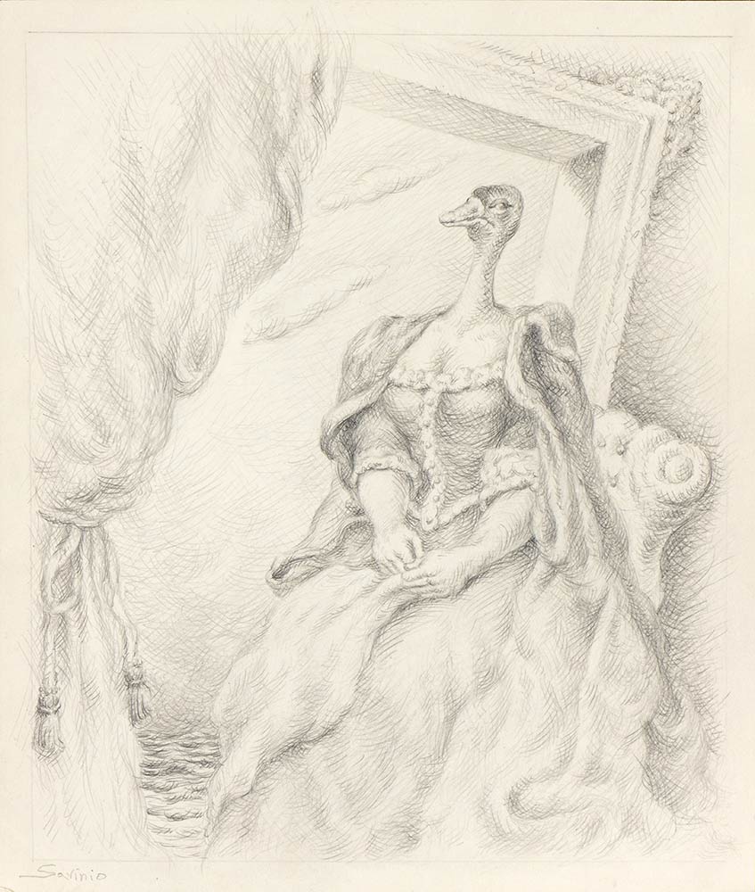 ALBERTO SAVINIO (Atene, 1891 - Roma, 1952)Senza ... - Bertolami Fine Art