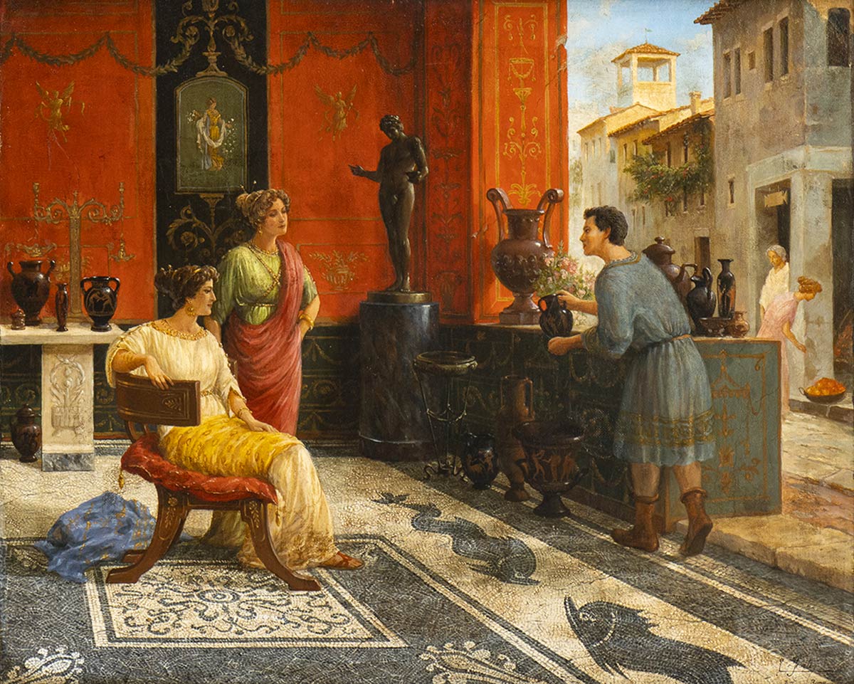 EDOARDO ETTORE FORTI (attivo a Roma fra il 1880 e ... - Bertolami Fine Art
