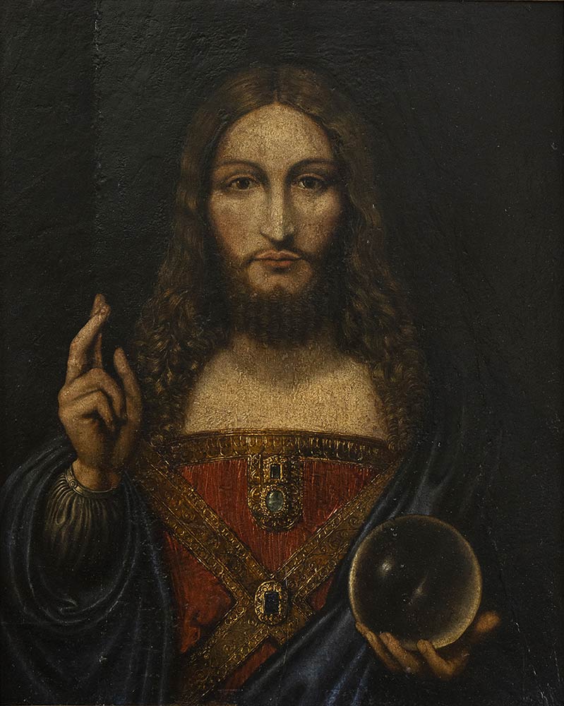 LOMBARD ARTIST, 16th CENTURY Salvator Mundi Oil ... - Bertolami Fine Art