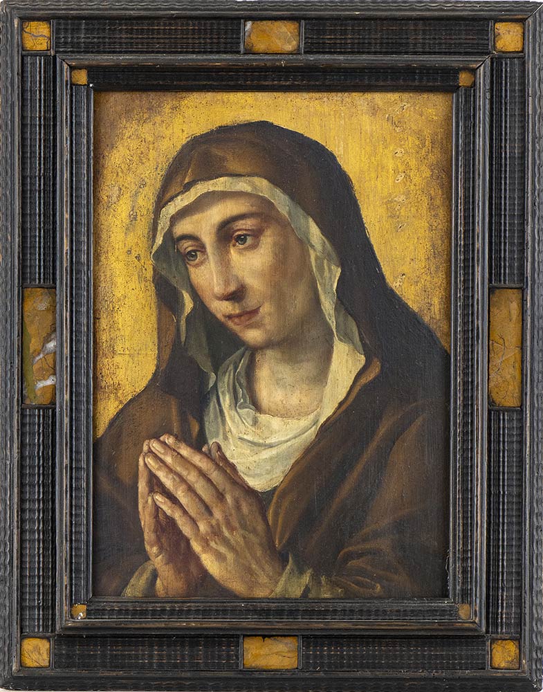 GERMAN SCHOOL, 16th CENTURY Praying Virgin Mary ... - Bertolami Fine Art