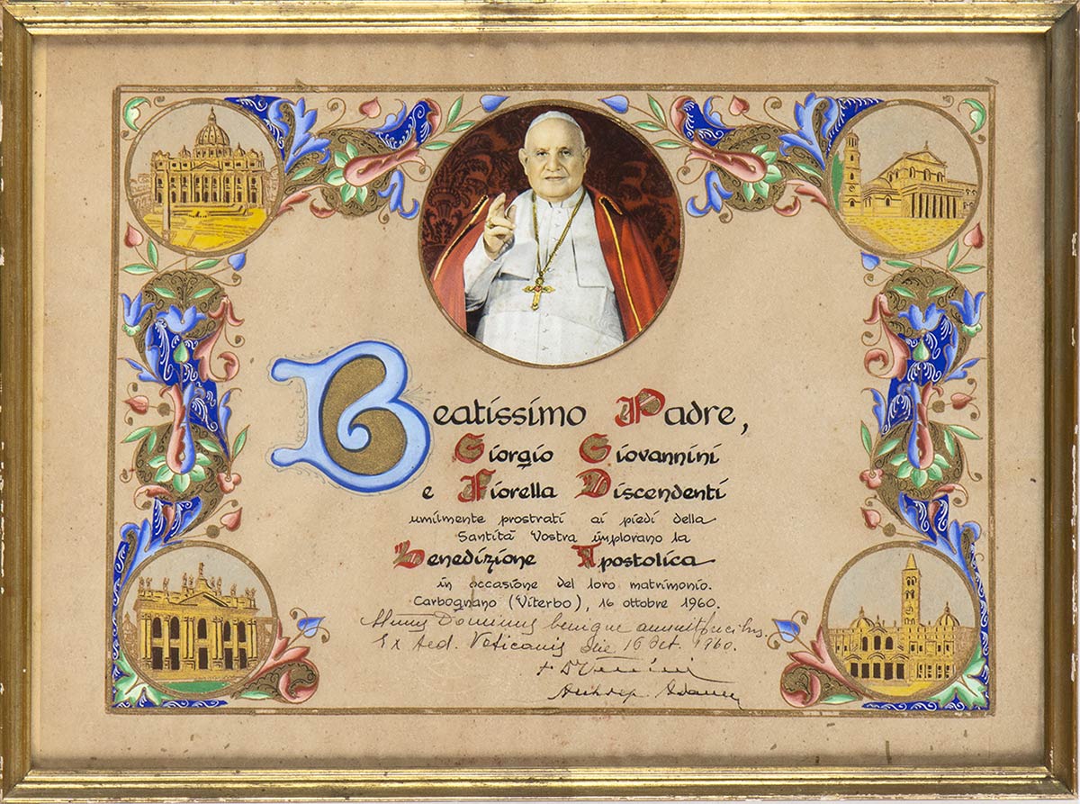 Pope PIO XII (Pius PP. XII, born Eugenio Maria ... - Bertolami Fine Art