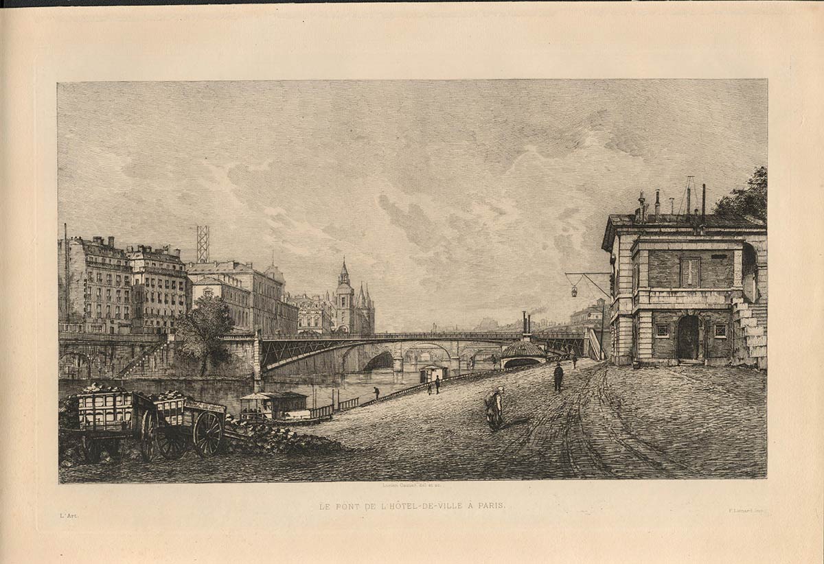 Lucien Marcelin Gautier (1850-1925)Le Pont de ... - Bertolami Fine Art