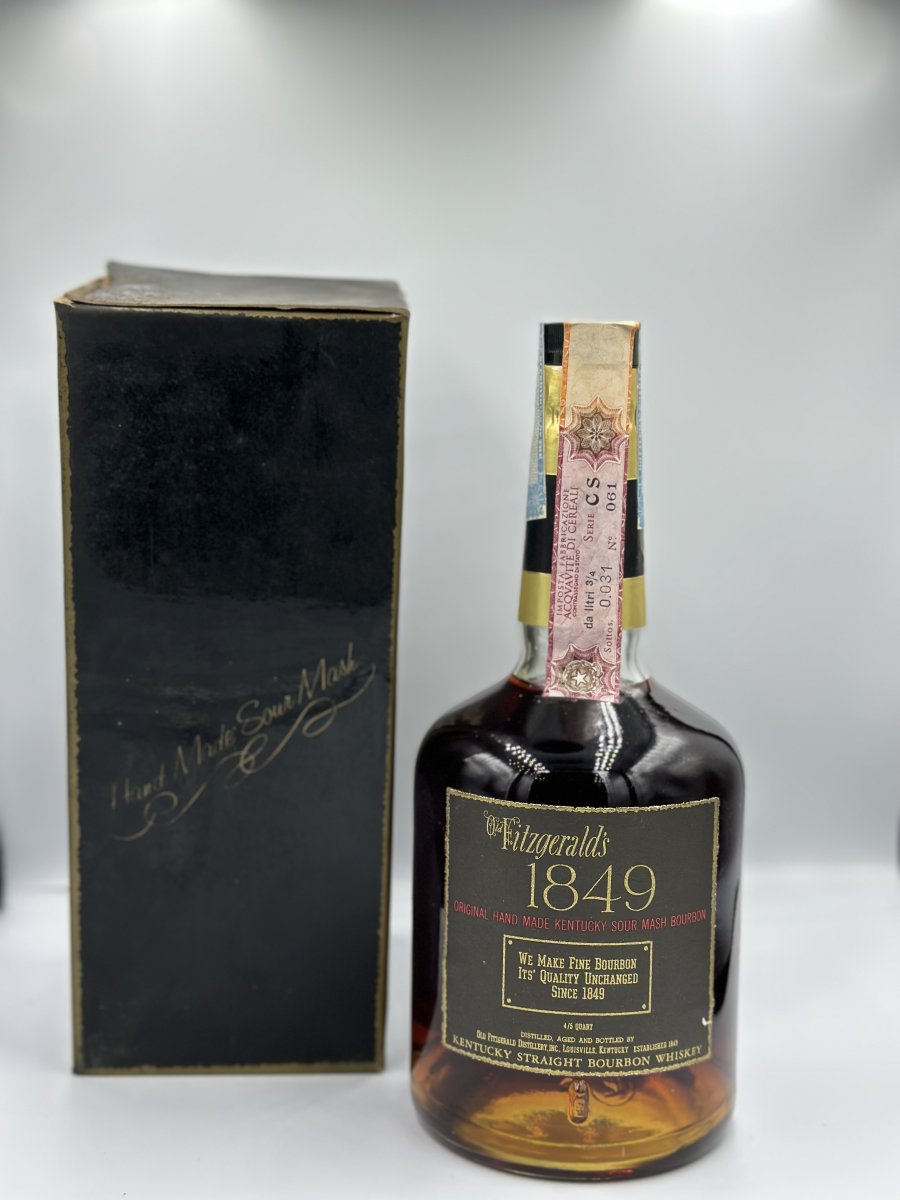 Old Fitzgerald, 1849 Bourbon Whiskey - Bertolami Fine Art