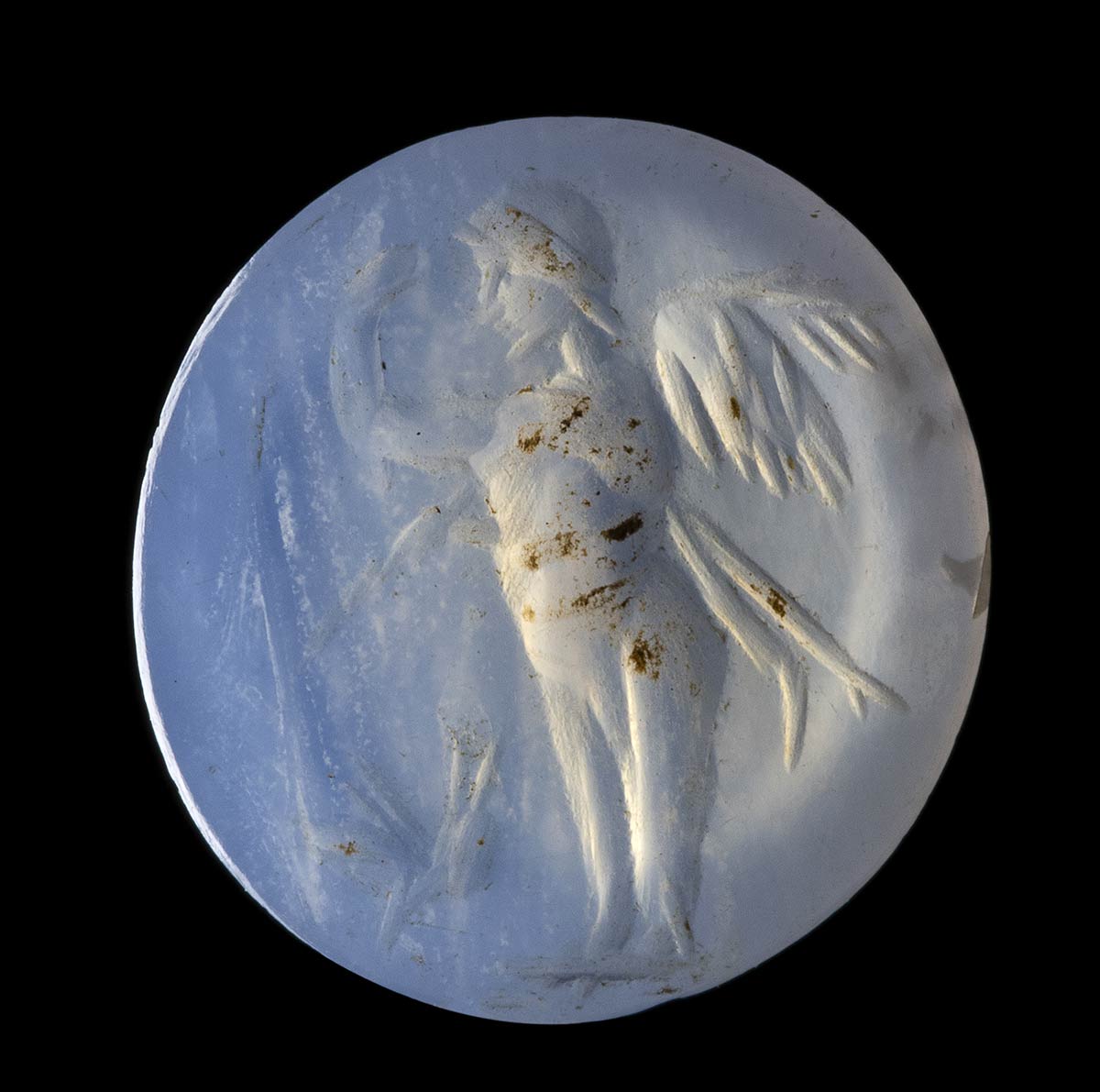 A ROMAN CHALCEDONY INTAGLIO. EROS AND ... - Bertolami Fine Art