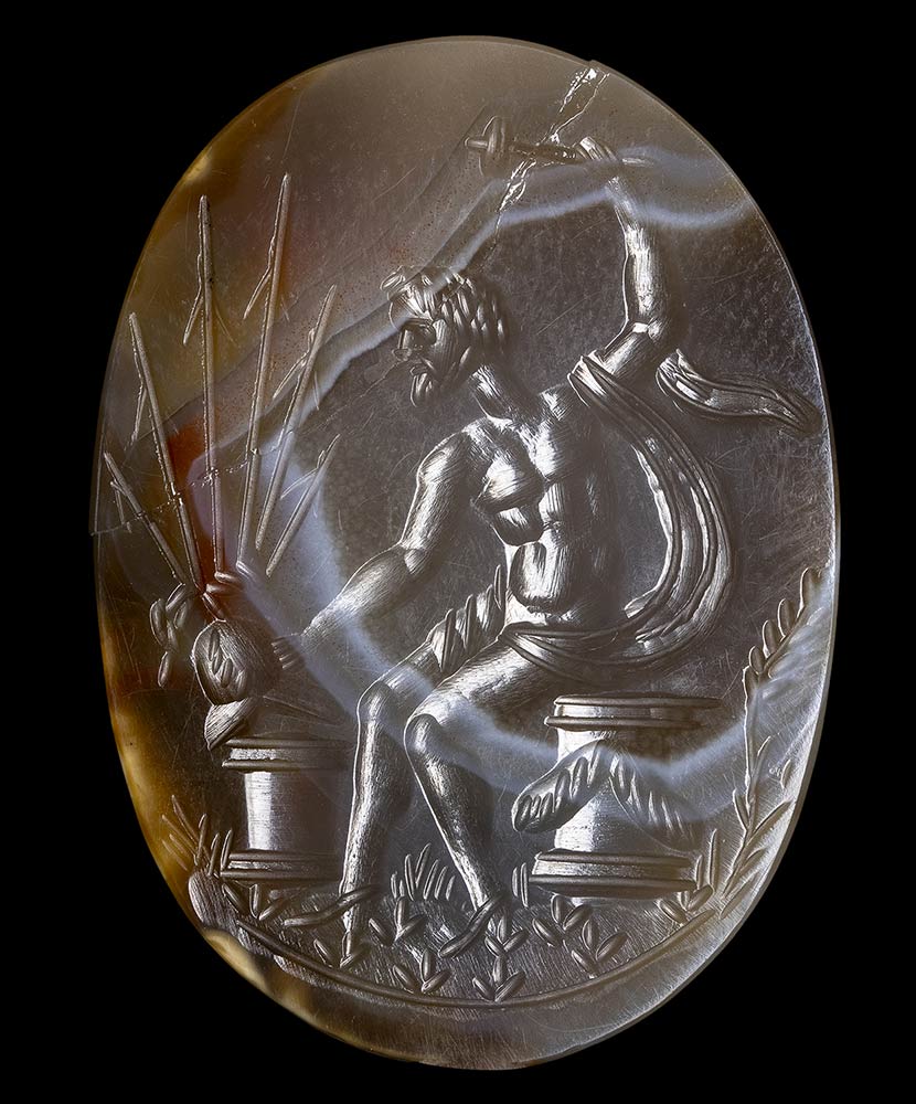 A LATE RENAISSANCE AGATE INTAGLIO. HEPHAESTUS ... - Bertolami Fine Art