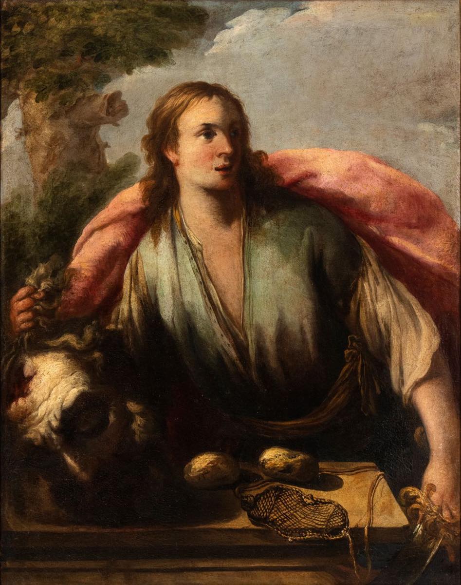 David with the Head of Goliath - Bertolami Fine Art