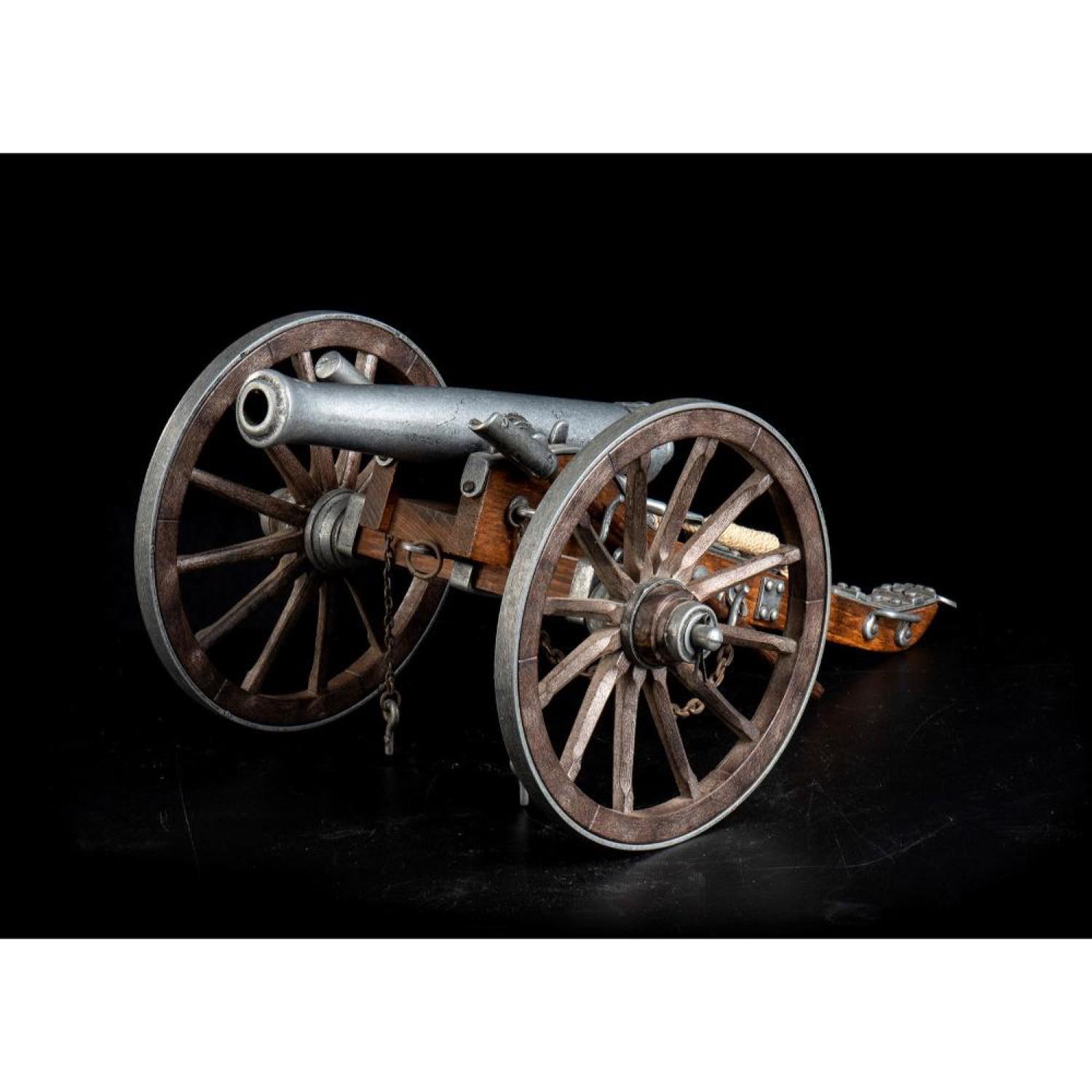 Handcrafted metal cannon model - Bertolami Fine Art