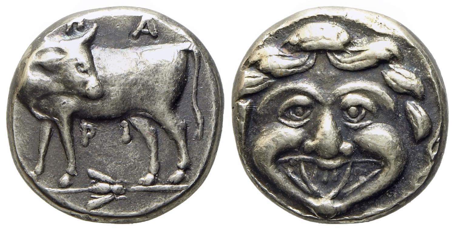 Mysia, Parion (4th century BC), Hemidrachm; AR ... - Bertolami Fine Art