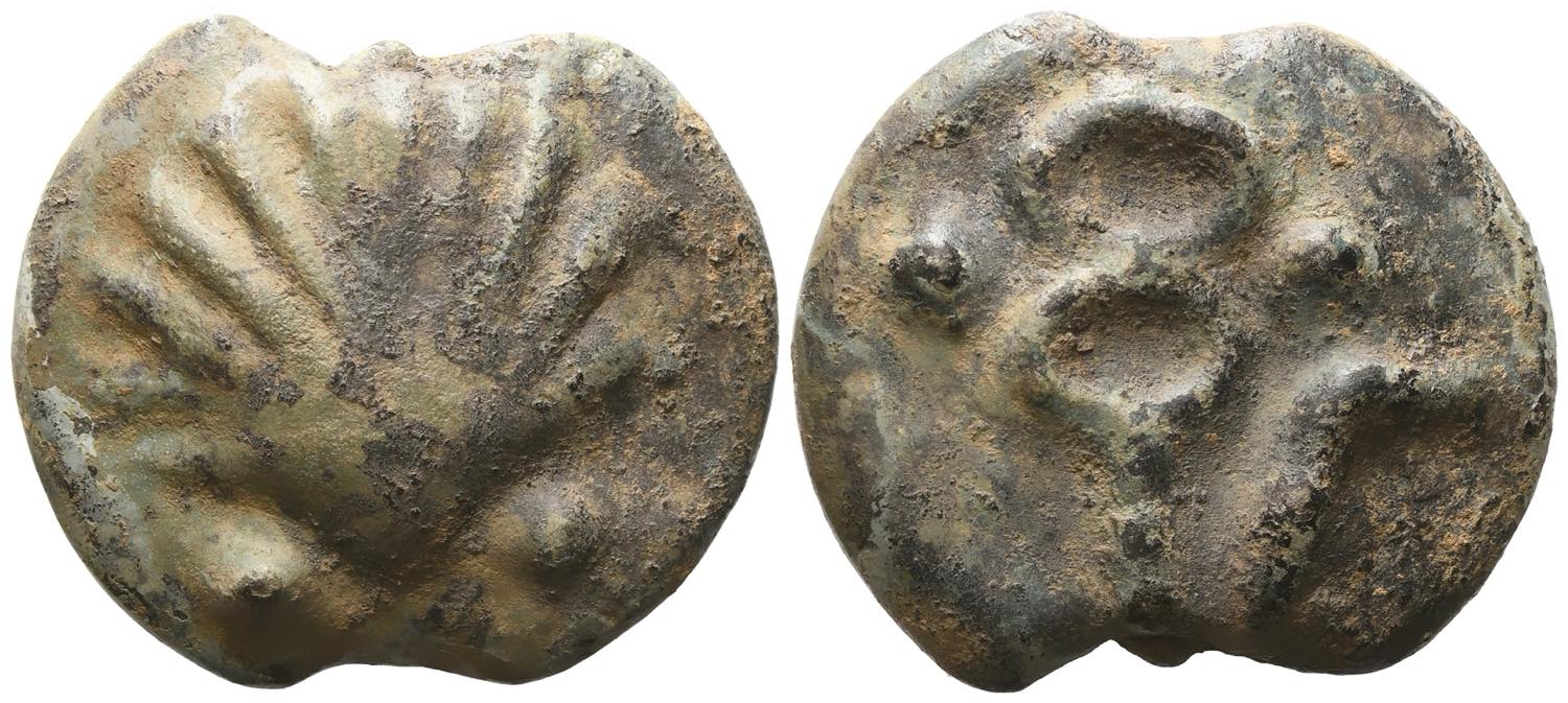 Anonymous, Sextans, c. 240 BC; Æ (60 g; 39 mm; ... - Bertolami Fine Art
