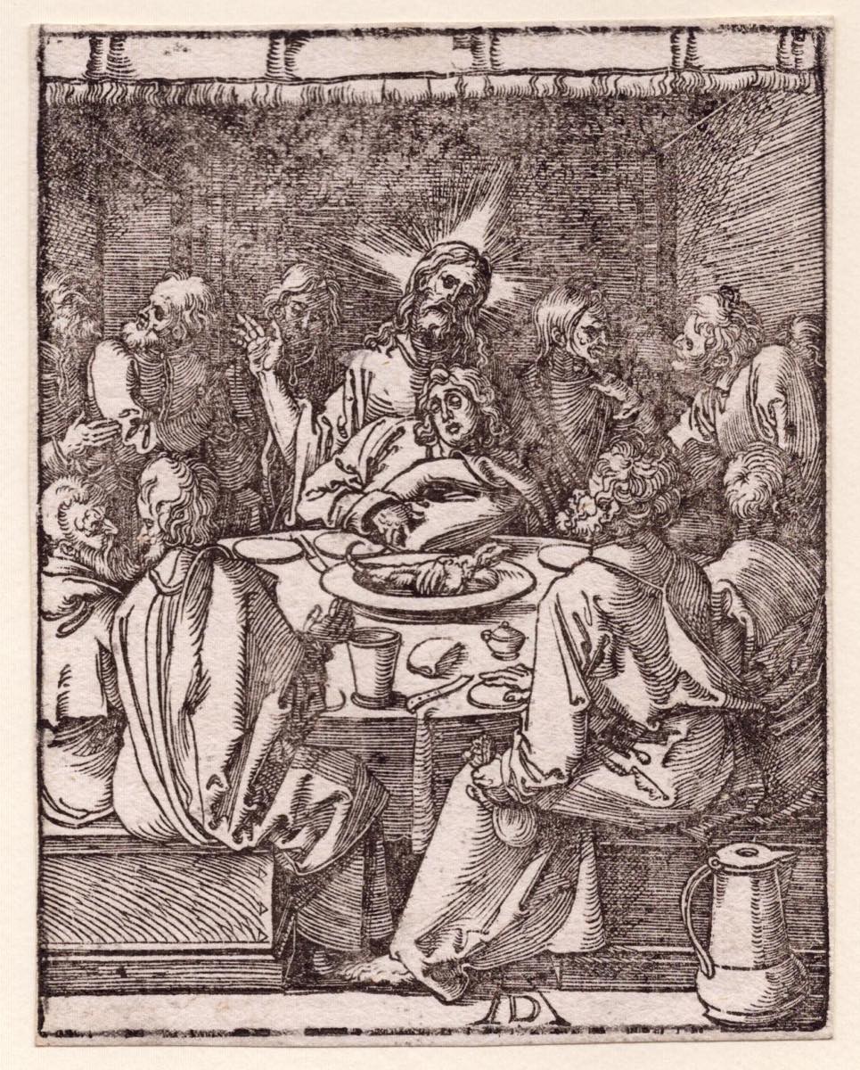 Albrecht Durer (1471 - 1528) The Last Supper ... - Bertolami Fine Art