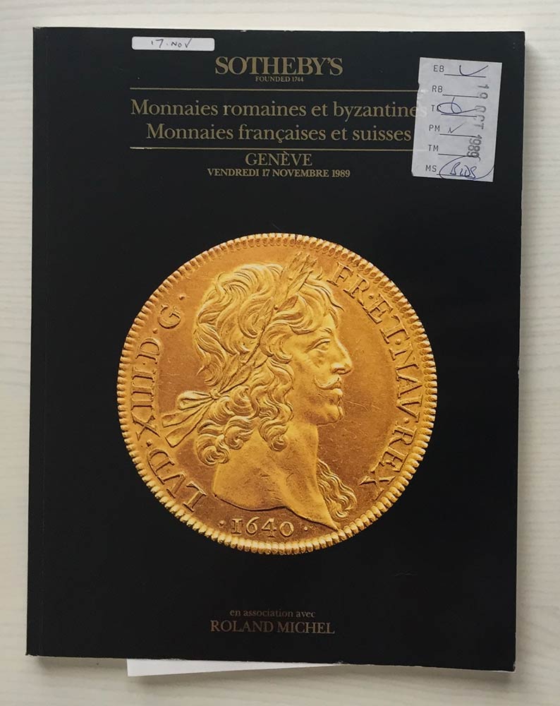 Sothebys Roman and Byzantine Coins French and ... - Bertolami Fine Art