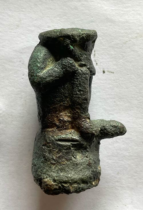 Roman bronze crouching ithyphallic pygmy ... - Bertolami Fine Art