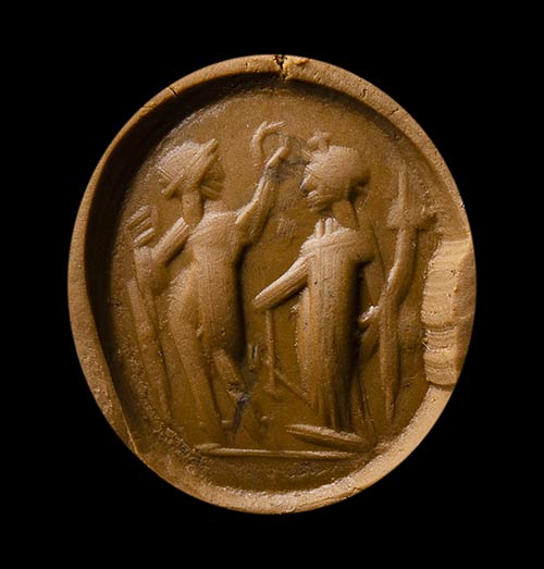 A group of 4 roman intaglios. Varia.2nd century ... - Bertolami Fine Art