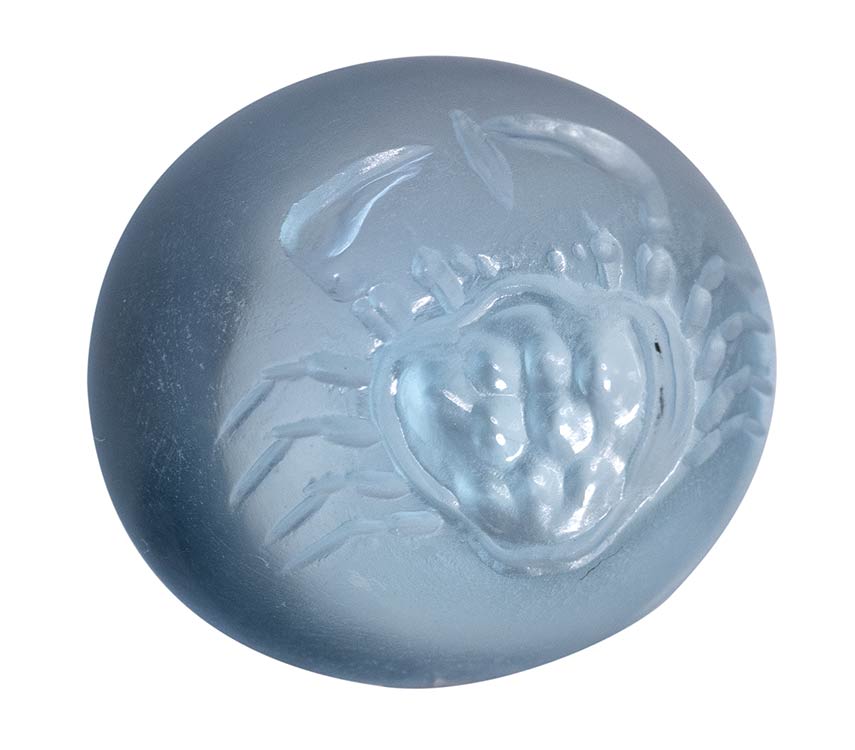 A rare greek hellenistic beryl intaglio. ... - Bertolami Fine Art