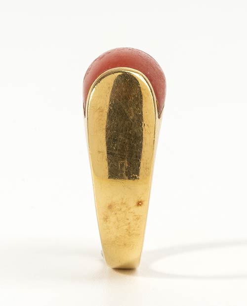 Mediterranean coral gold ring - mark of BULGARI ... - Bertolami Fine Art