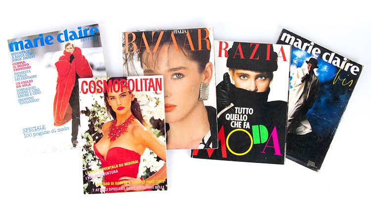 TREDICI RIVISTE DI MODA Anni 70 - 80 – 90 ... - Bertolami Fine Art