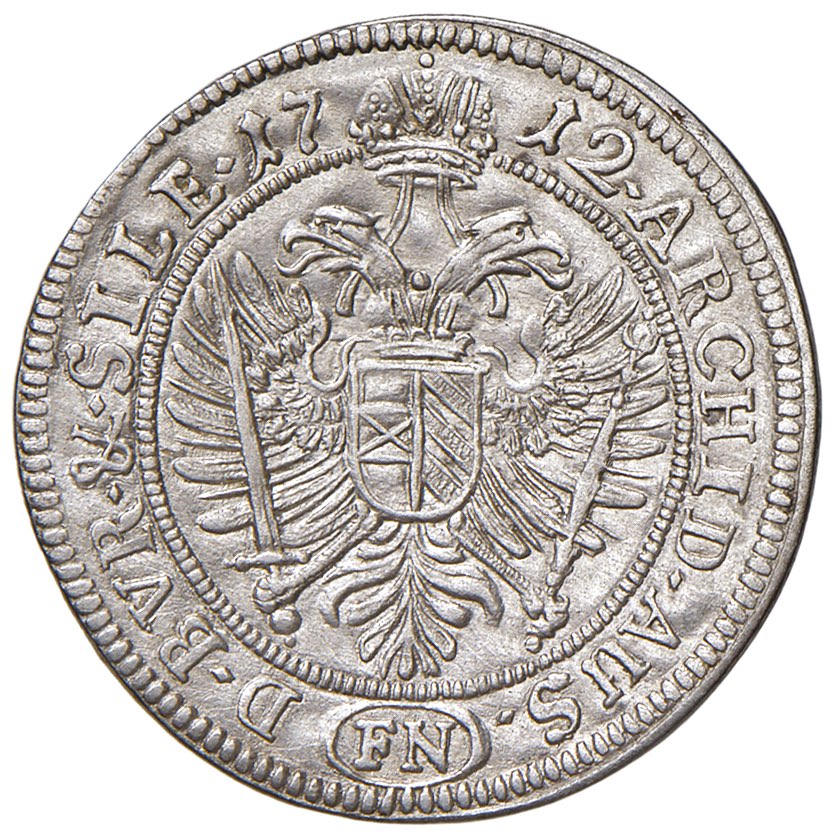 Karl VI. 1711 - 1740 6 Kreuzer, 1712. FN Breslau ... - Frühwald ...
