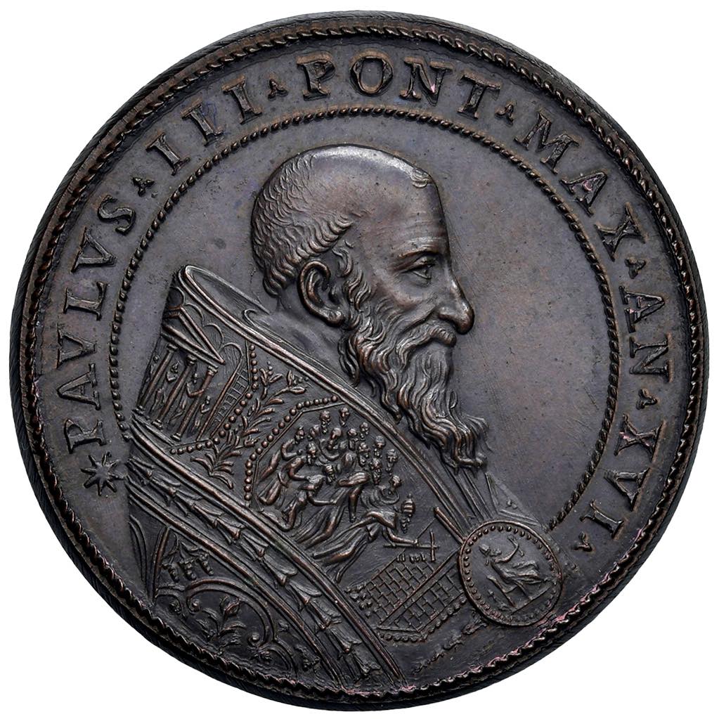 Paolo III (1534-1549) Medaglia riconio An. XVI ... - Nomisma Aste ...