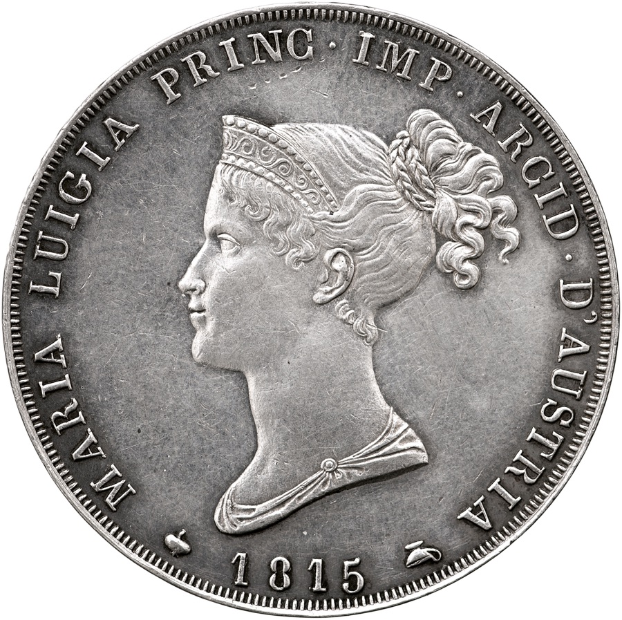 PARMA Maria Luigia (1815 - 1847) 5 lire 1815 Gig. ... - Sima ...