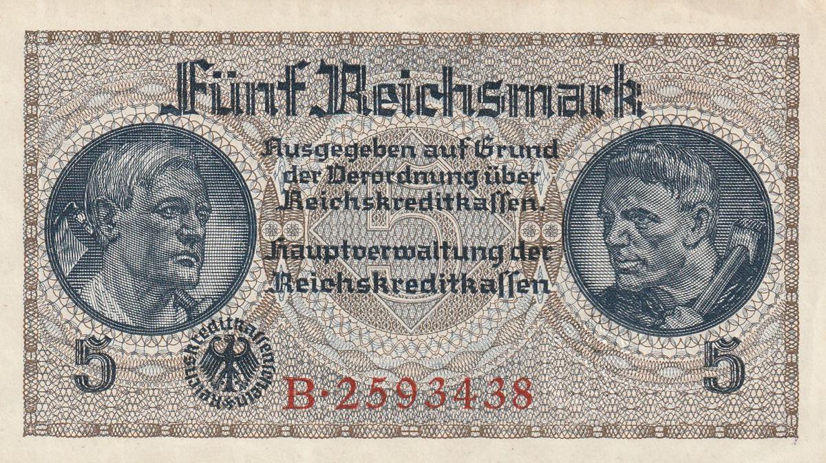 Paper Money - Germany - (1933 - 1945) Germany Third Reich - Klondike ...