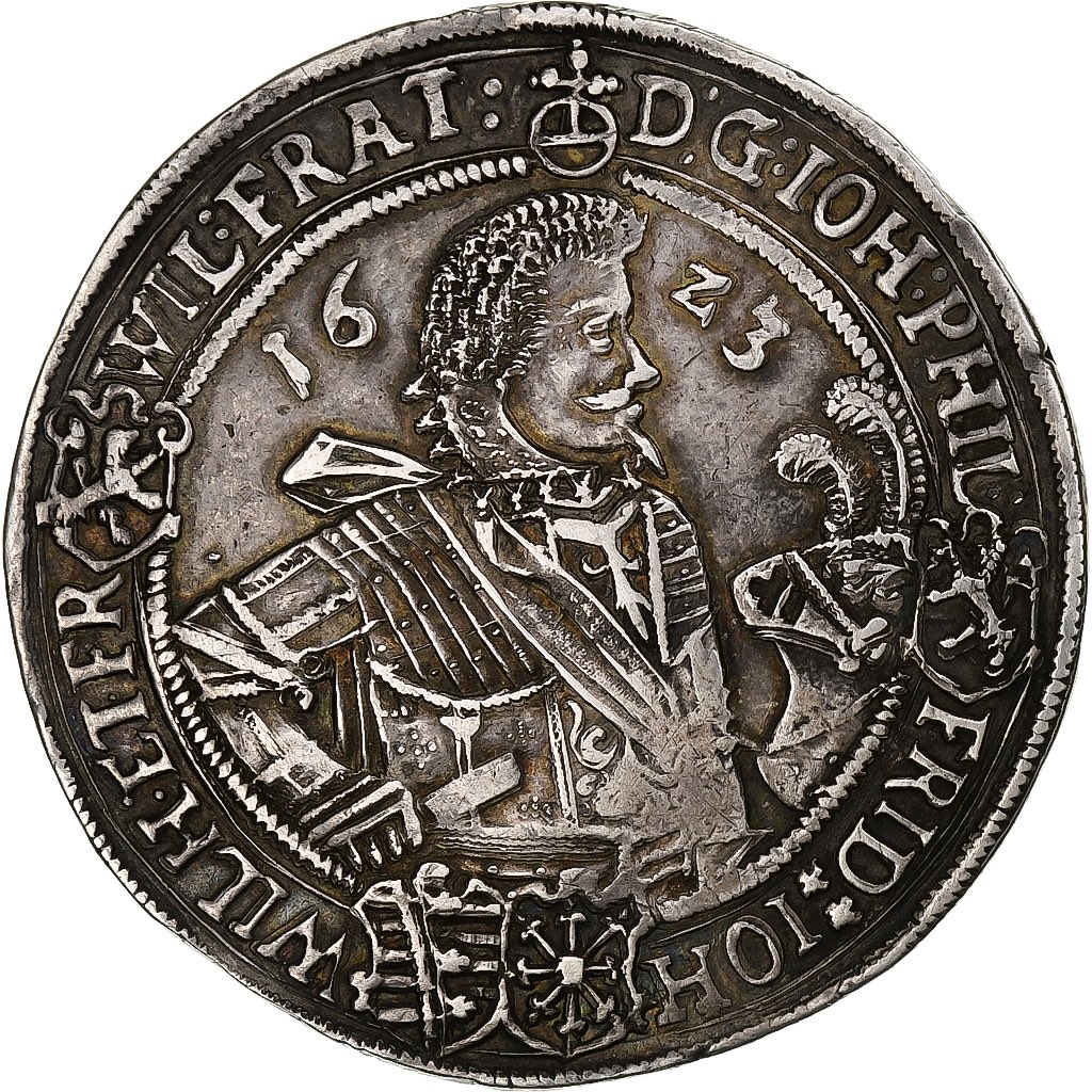 Duchy of Saxe-Altenburg, Johann Philipp, Thaler, ... - Numiscorner ...