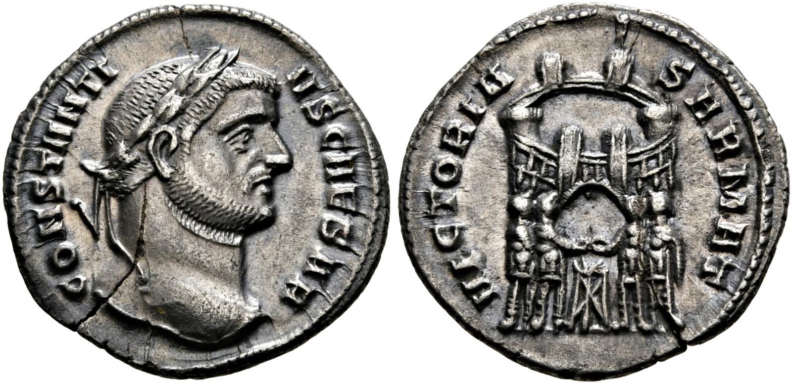 Constantius I. Chlorus (305-306) - als Caesar ... - HD Rauch Numismatic ...