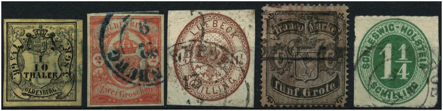 Old German States - German Empire - German Colonies - Danzig - Saar ...